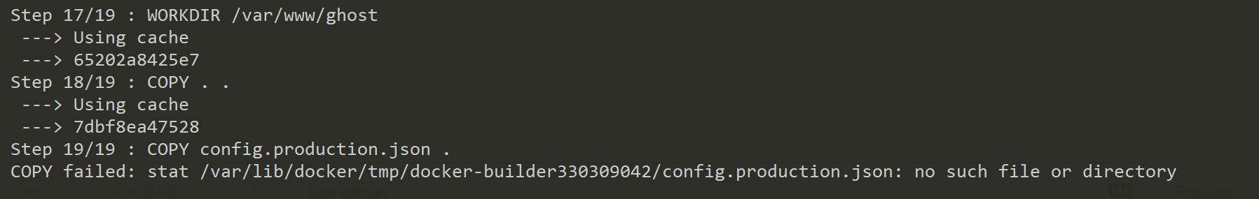 Can T Copy A File To A Docker Image